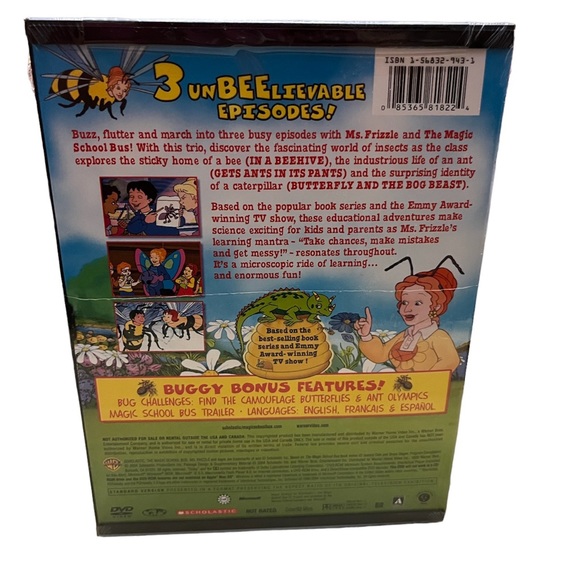 Media | The Magic School Bus Bugs Bugs Bugs Dvd | Poshmark